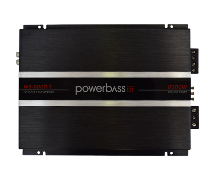 Powerbass WS-8000.1 8000W Monoblock Amplifier – Qadiri Distributors ...