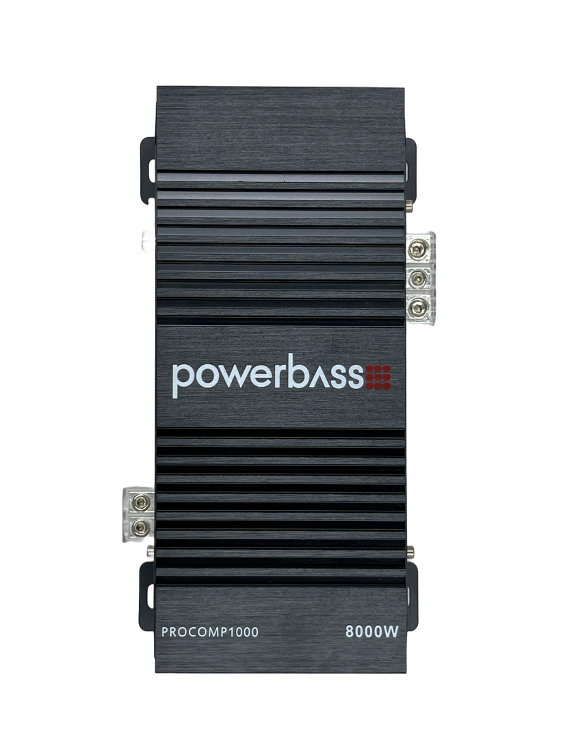 Powerbass PROCOMP1000 8000w Mini Monoblock Amplifier – Qadiri ...