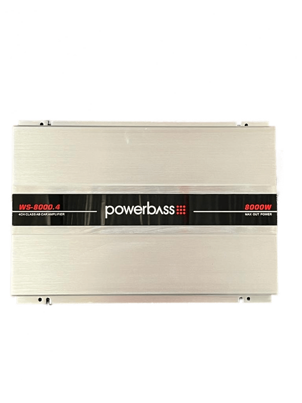 Powerbass WS-8000.4 8000W 4-Channel Amplifier – Qadiri Distributors. Wholesale in Car Audio. A ...